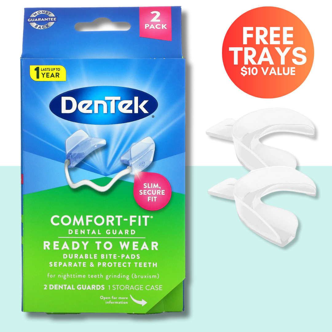 DenTek Comfort Fit Night Dental Guard - Buy Now, Pay Later! – Whiter Smile