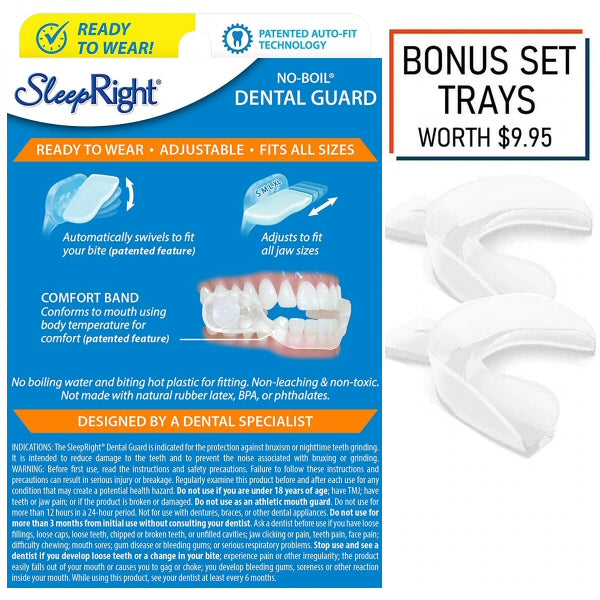 SleepRight Slim Comfort Dental Night Guard - Buy Now, Pay Later ...