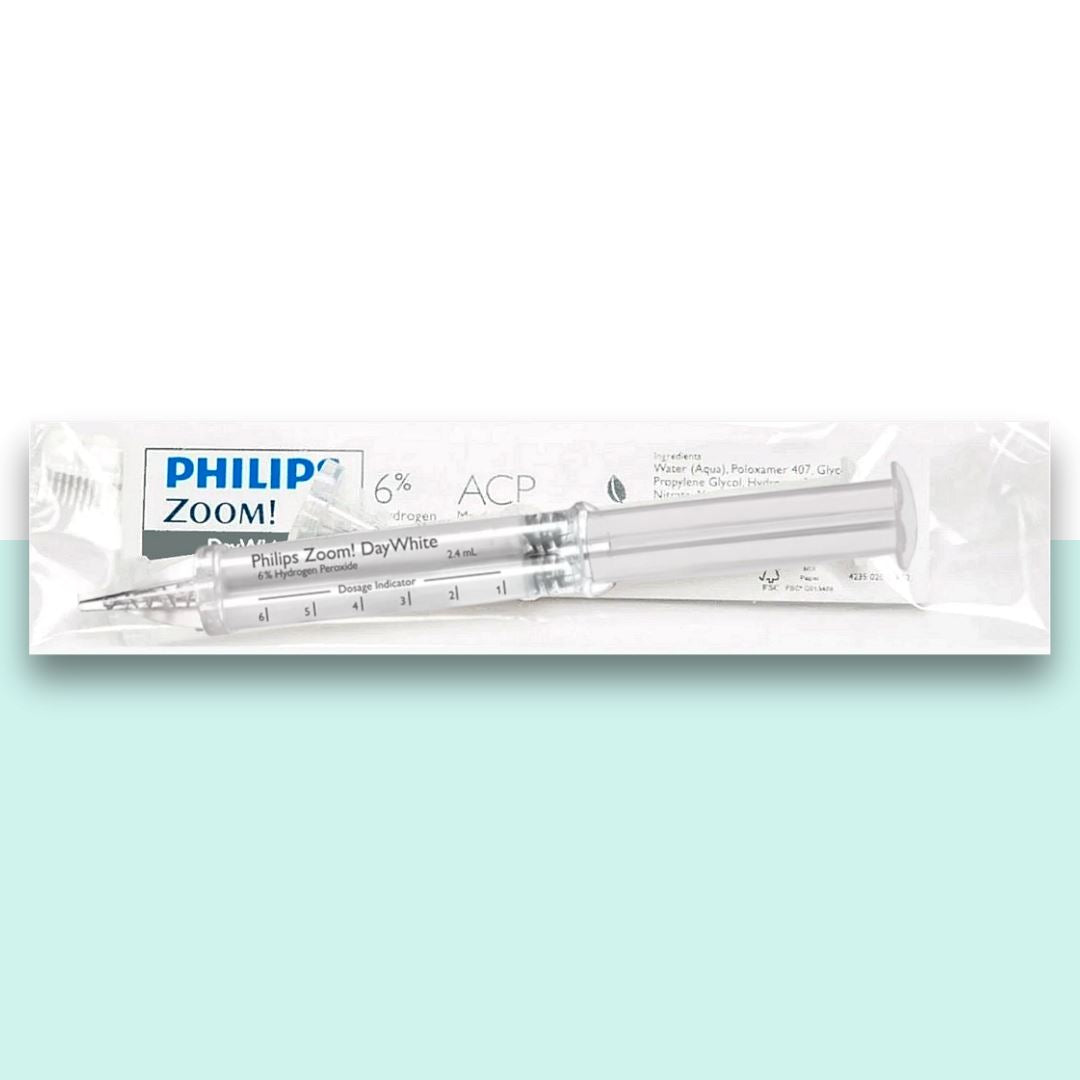 Philips ZOOM! Day White Gel 6% HP Top Up 2.4g Syringe - SAVE 10% First ...